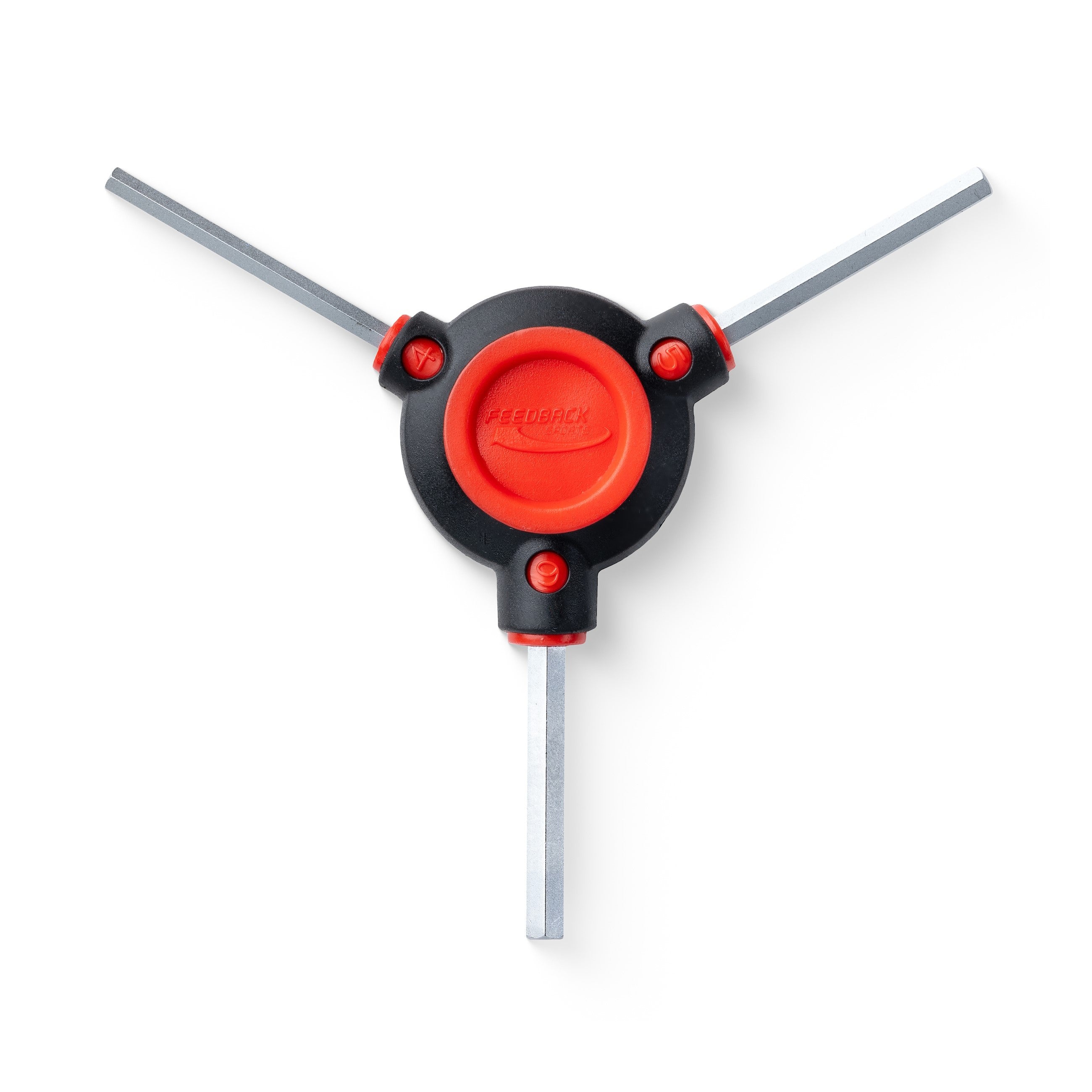 Metric 3-Way Hex Wrench (4, 5, 6mm) - Feedback Sports